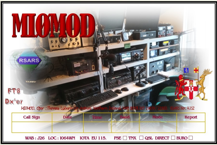 MI0MOD - Callsign Lookup by QRZ Ham Radio